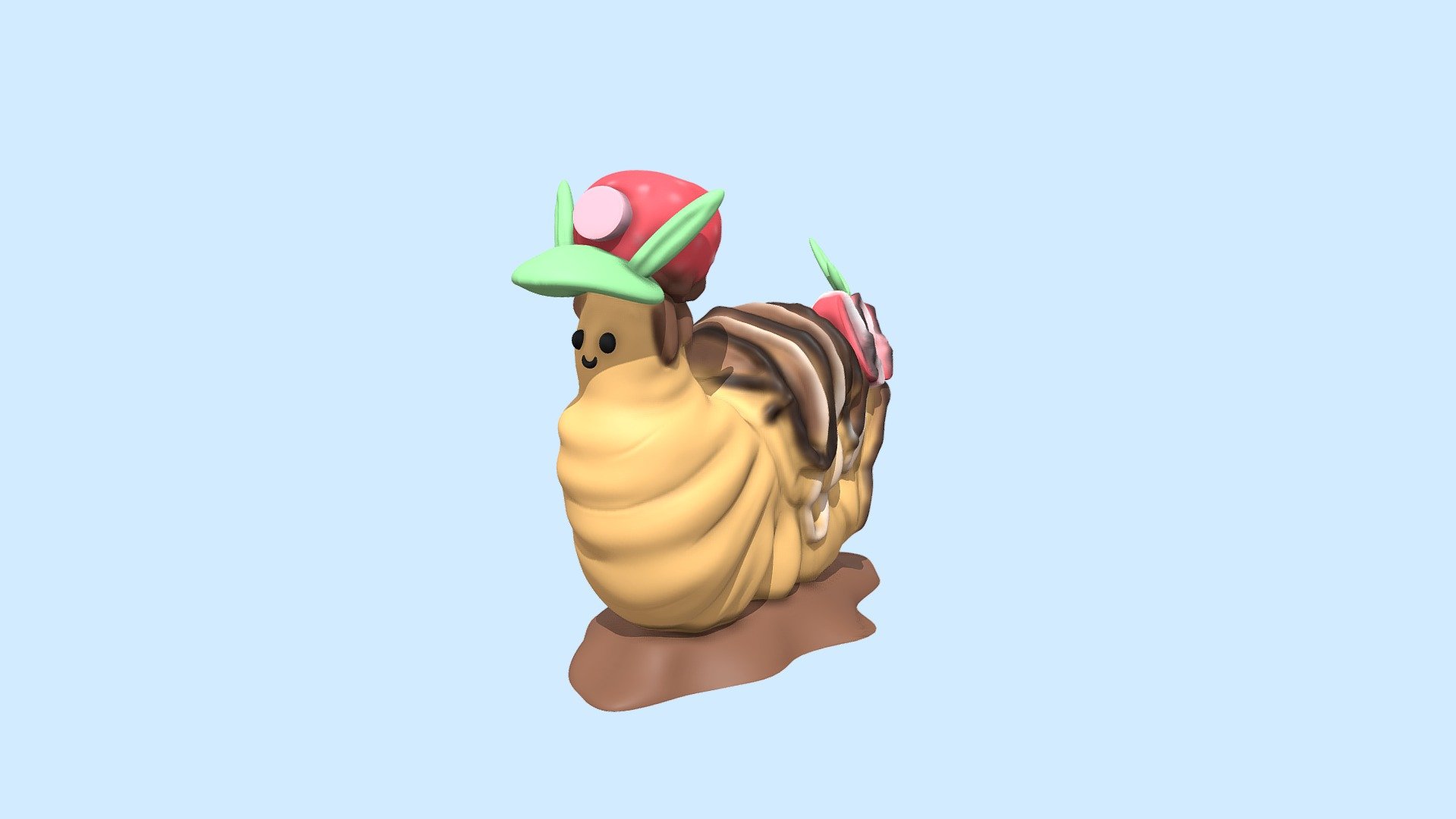 Snail Mascot Sculpt - 3D model by RoxanneHP [970e277] - Sketchfab