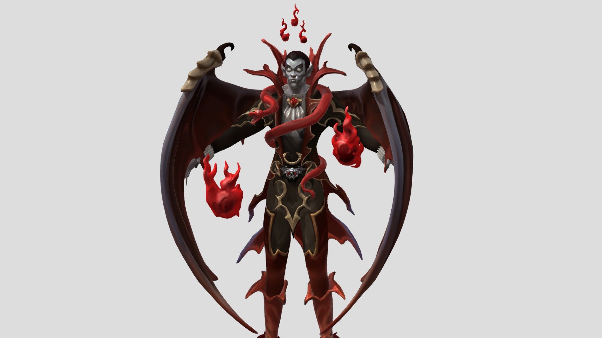 Vampire Bastard - 3D model by Erwin Pramana (@erwinprama) [970fb26 ...