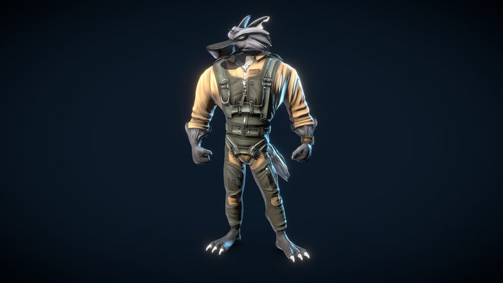 Werewolf 3D models - Sketchfab