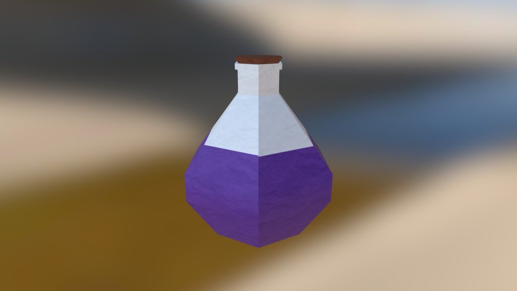 Purple Potion - 3D model by JayRodych (@rodychj) [9710f83] - Sketchfab
