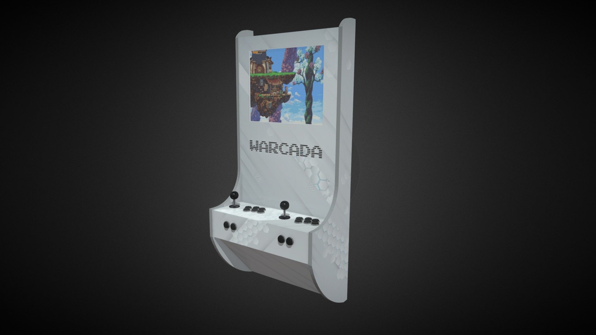 Snow arcade machine - 3D model by Warcada [9713372] - Sketchfab