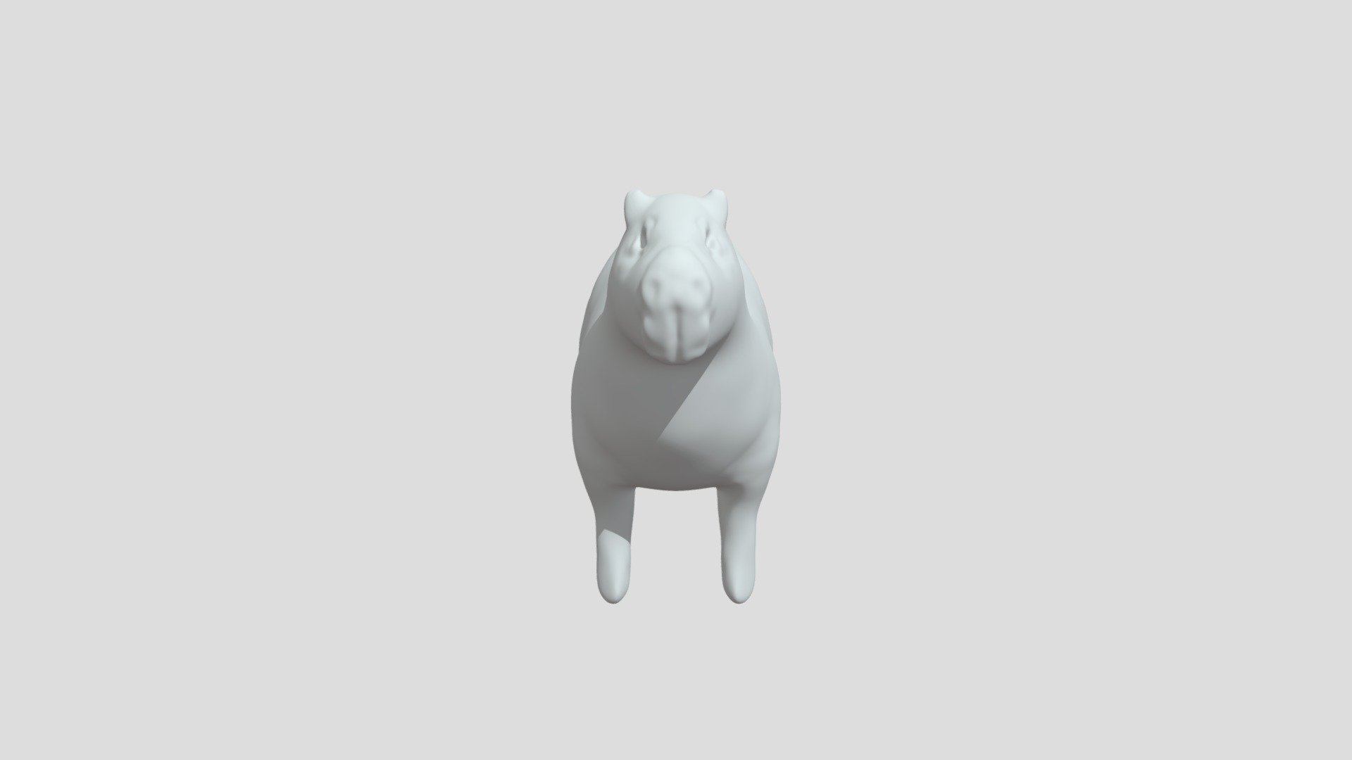 Capy - 3D model by 101Zigzagoons [9714252] - Sketchfab
