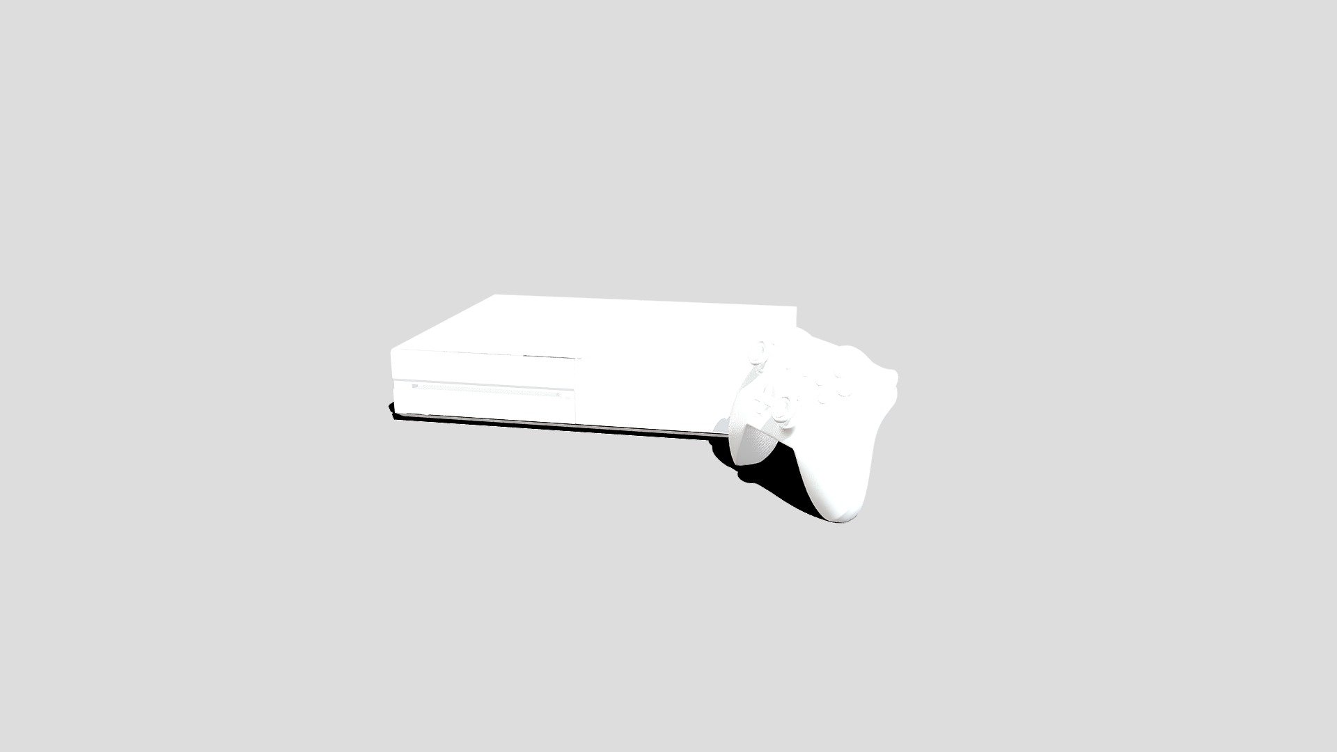 Xbox One Model - 3D model by Coranium [971437f] - Sketchfab