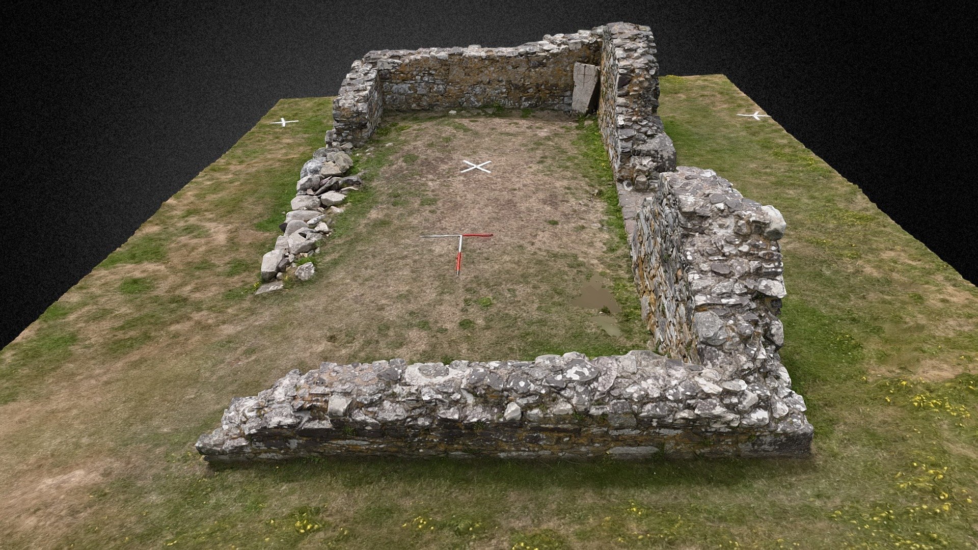 Capel Santes Non | St Non's Chapel - 3D model by CBHC_RCAHMW [9714d9f ...