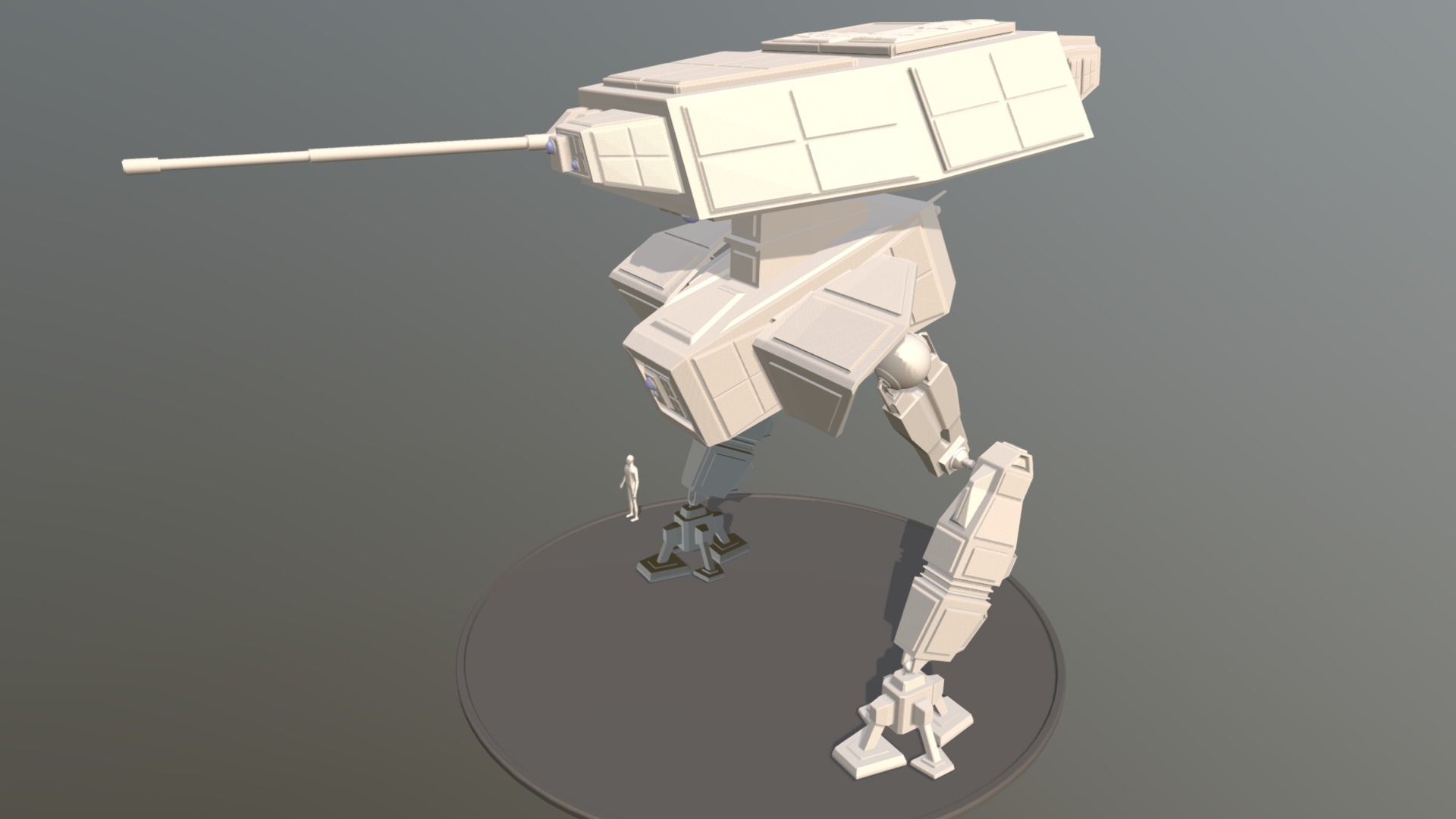 Mechanized Armor "Silver Back" - 3D model by calicocody [9715c93 ...