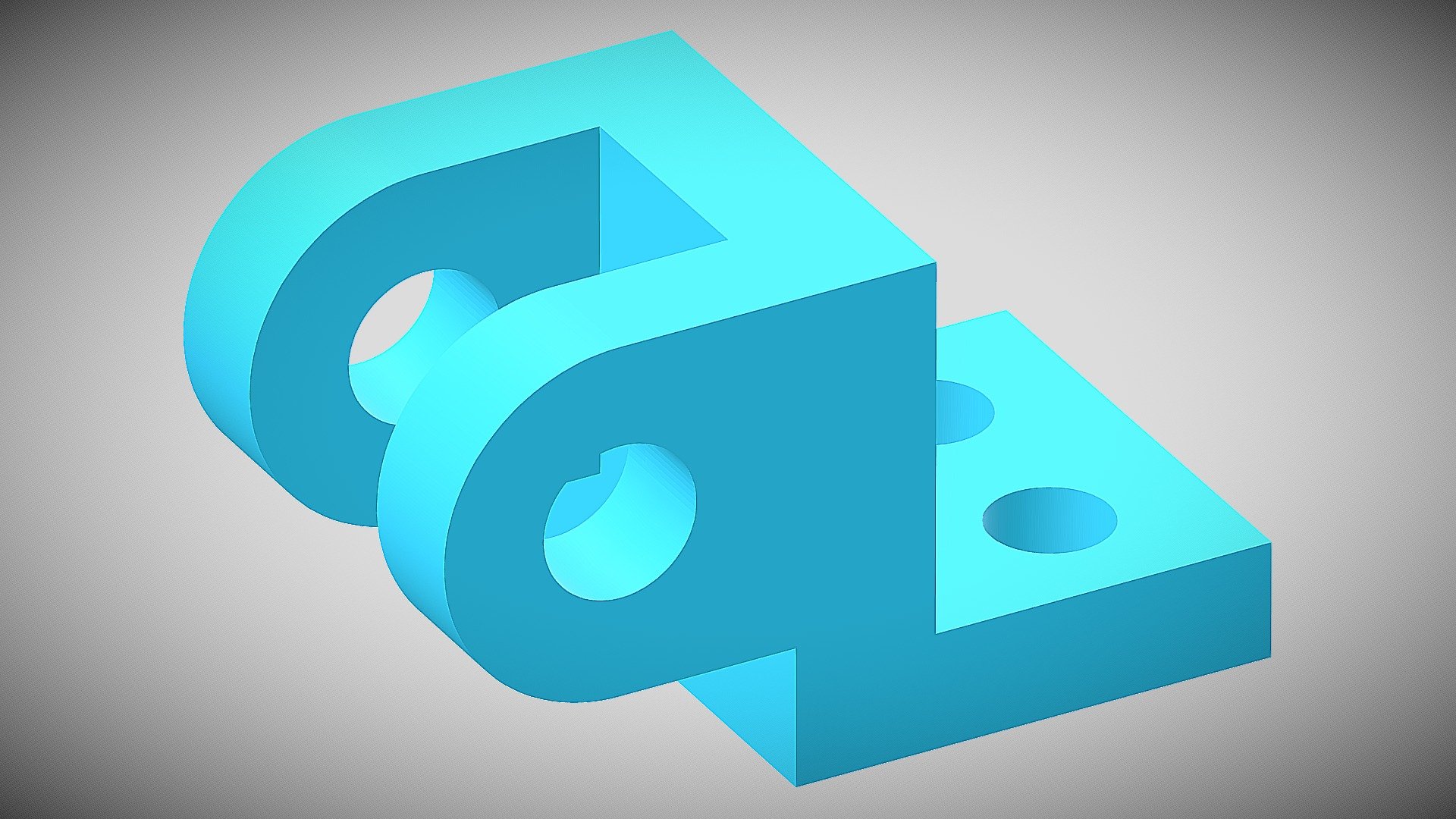 04 组合体-模型049 - 3D model by VR模型库 (@GZDZ) [97176af] - Sketchfab