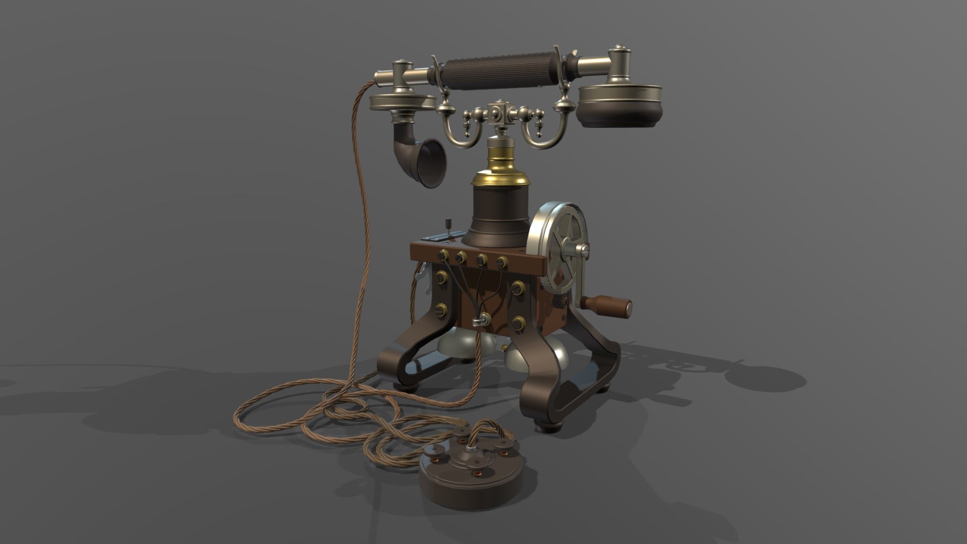 Telephone set HW6 Details - Download Free 3D model by Maria (@matamune ... Telephone set HW6 Details - Download Free 3D model by Maria (@matamune ...