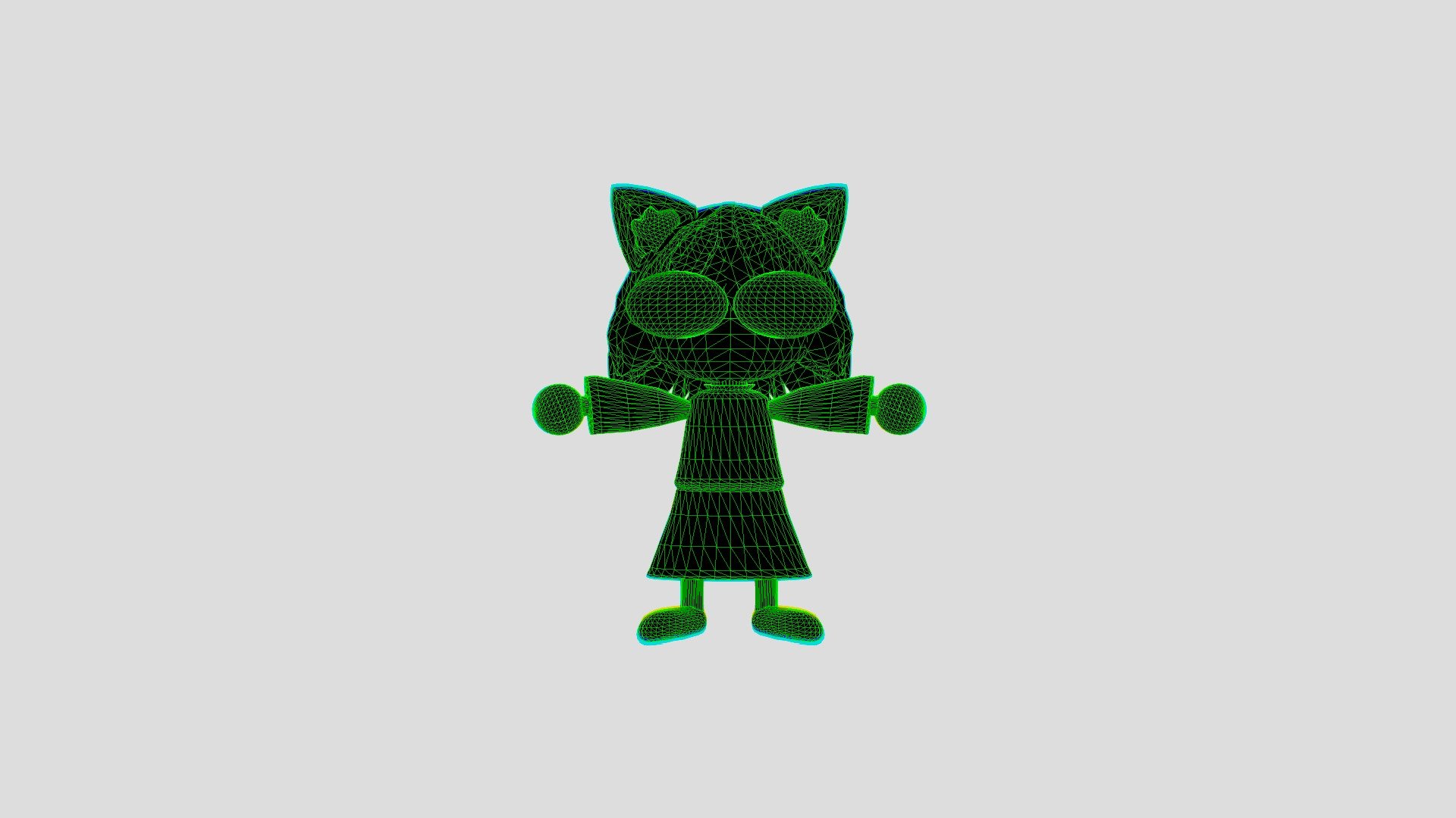 neco-arc - 3D model by tailsmicksonic (@4804401110) [9717e36] - Sketchfab