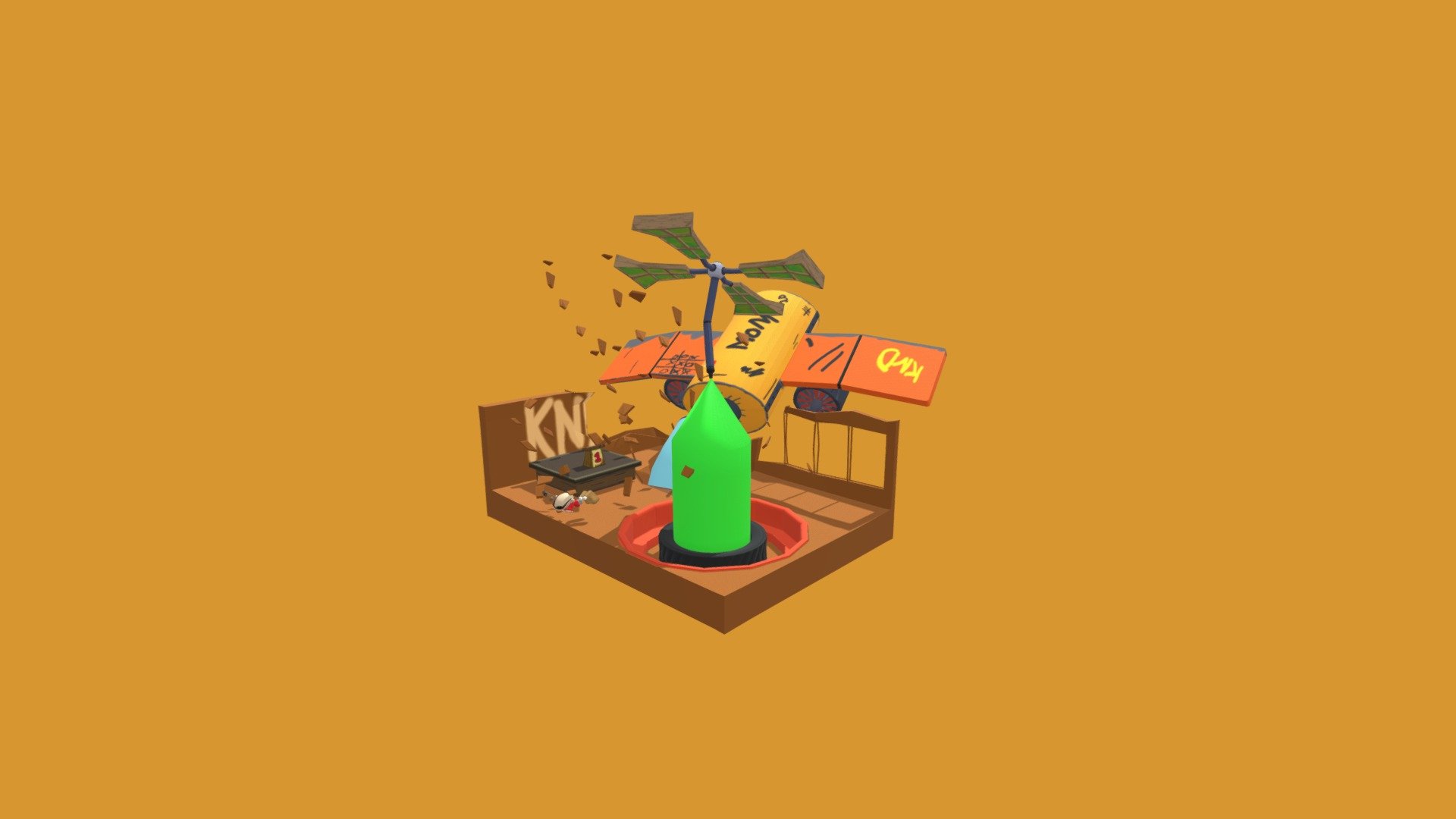 KND | Operation: B.L.E.N.D.E.R (CODERHOUSE) - 3D model by blas acuña ...