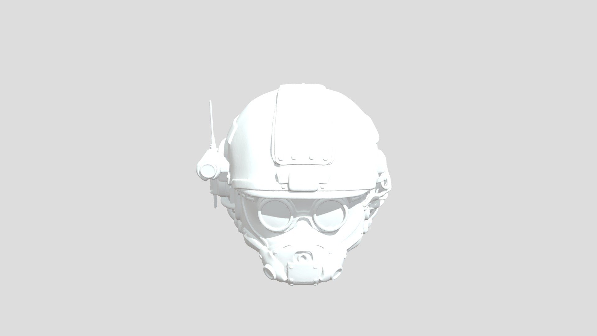 Tech Soldier Helmet - Download Free 3D model by nathangauffre [971b9b5 ...