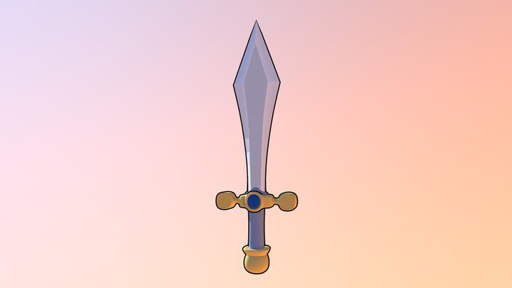 Toon-indie-sword-shortsword 3D models - Sketchfab