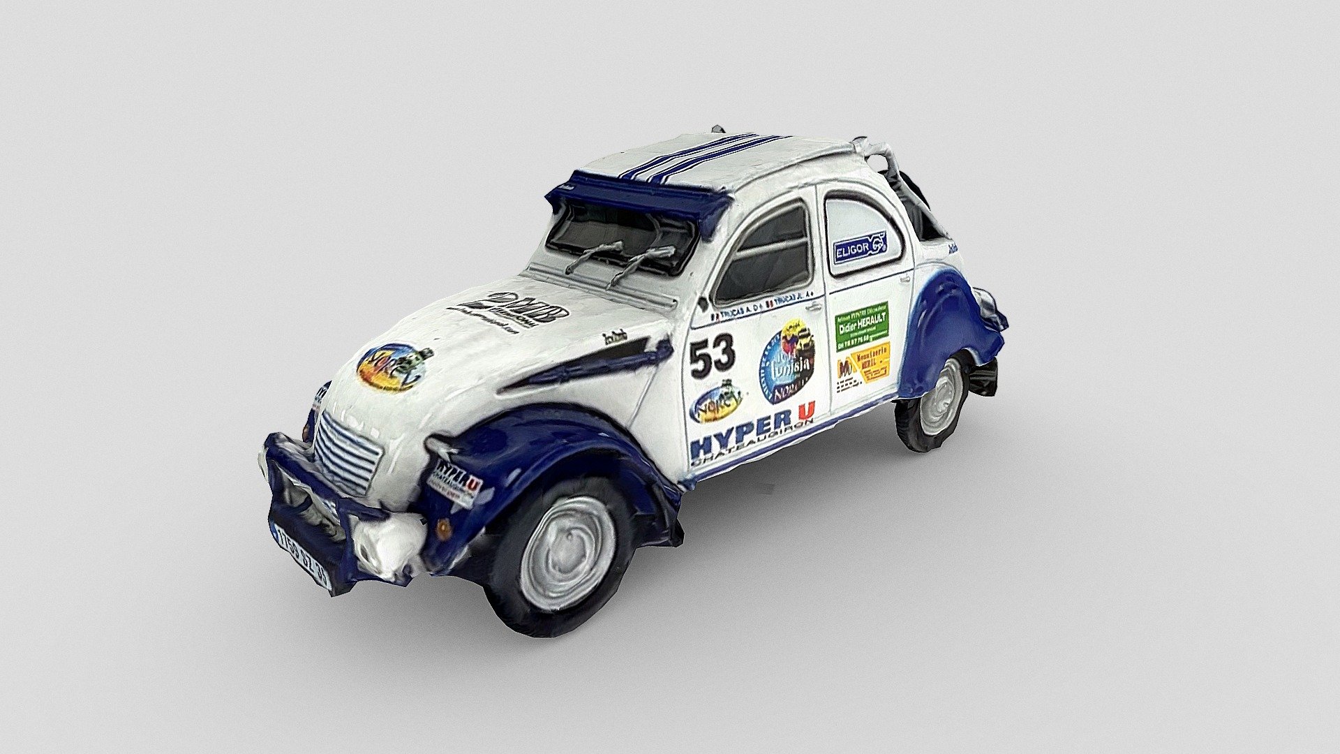 2CV model (Scenario) - Download Free 3D model by Emm (@edemaistre ...