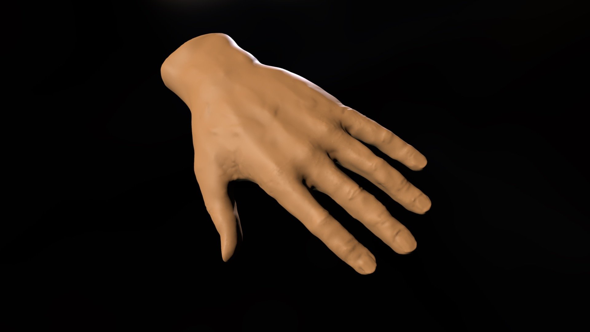 Realistic Left Hand - Download Free 3D model by Ian Christopher ...