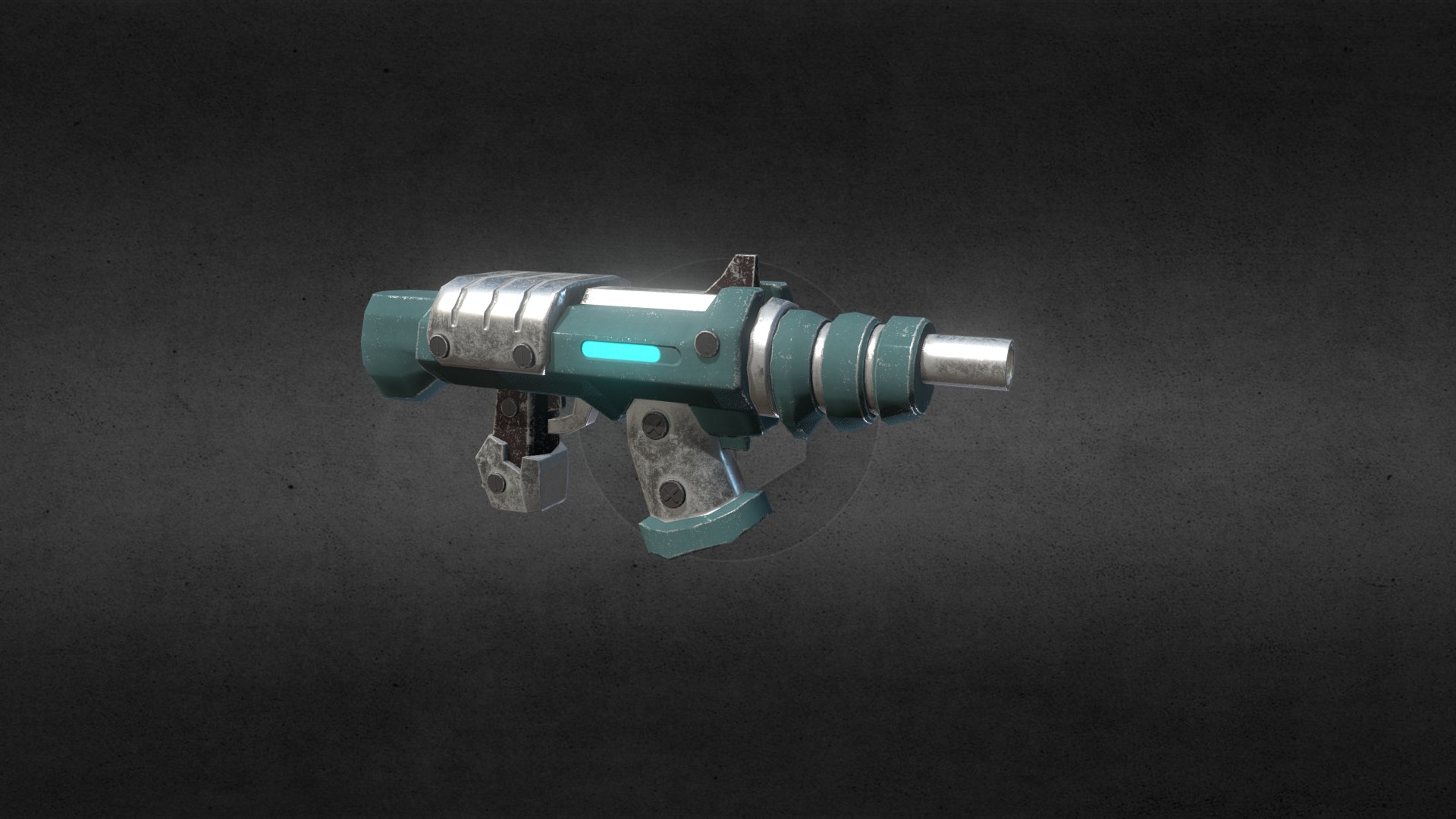 Cartoon Gun - 3D model by HOOKFish [9720a89] - Sketchfab