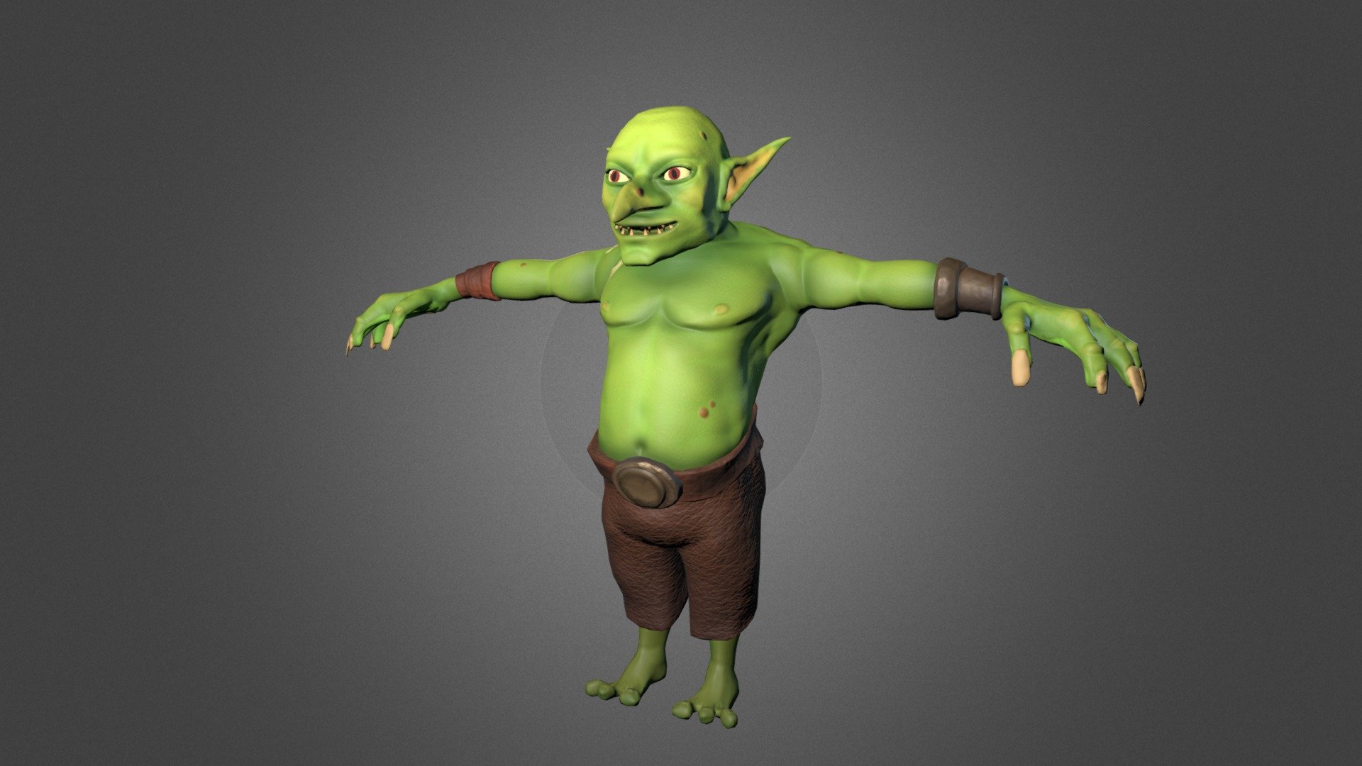 Goblin | Stylized 3D character) - 3D model by Ivan (@dominowka04 ...
