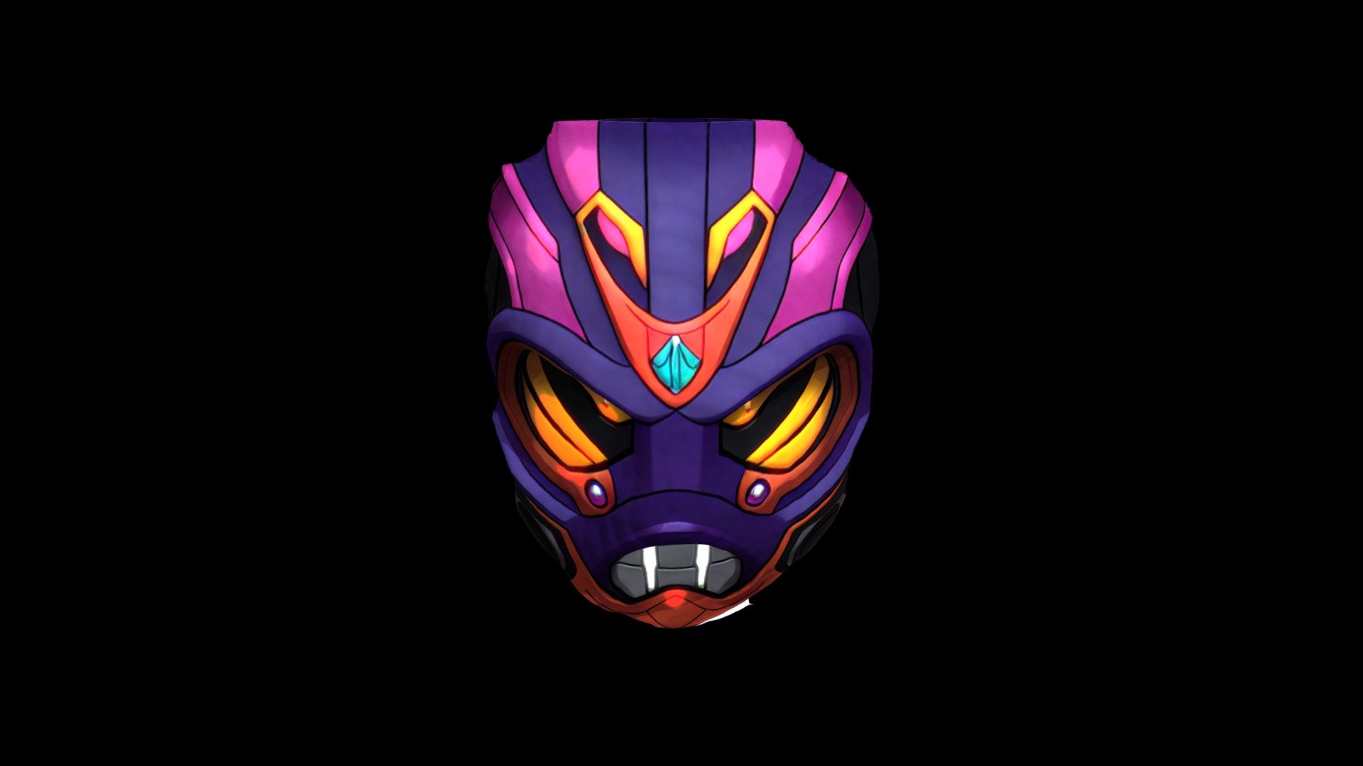 Helmet Mask Robot Cartoon 303 - Download Free 3D model by klrxyz ...
