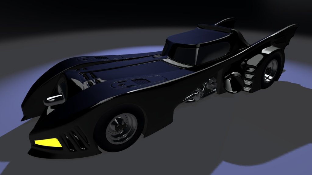 Batmobile - 3D model by Marco Nascimento (@marconascimento) [972756d ...