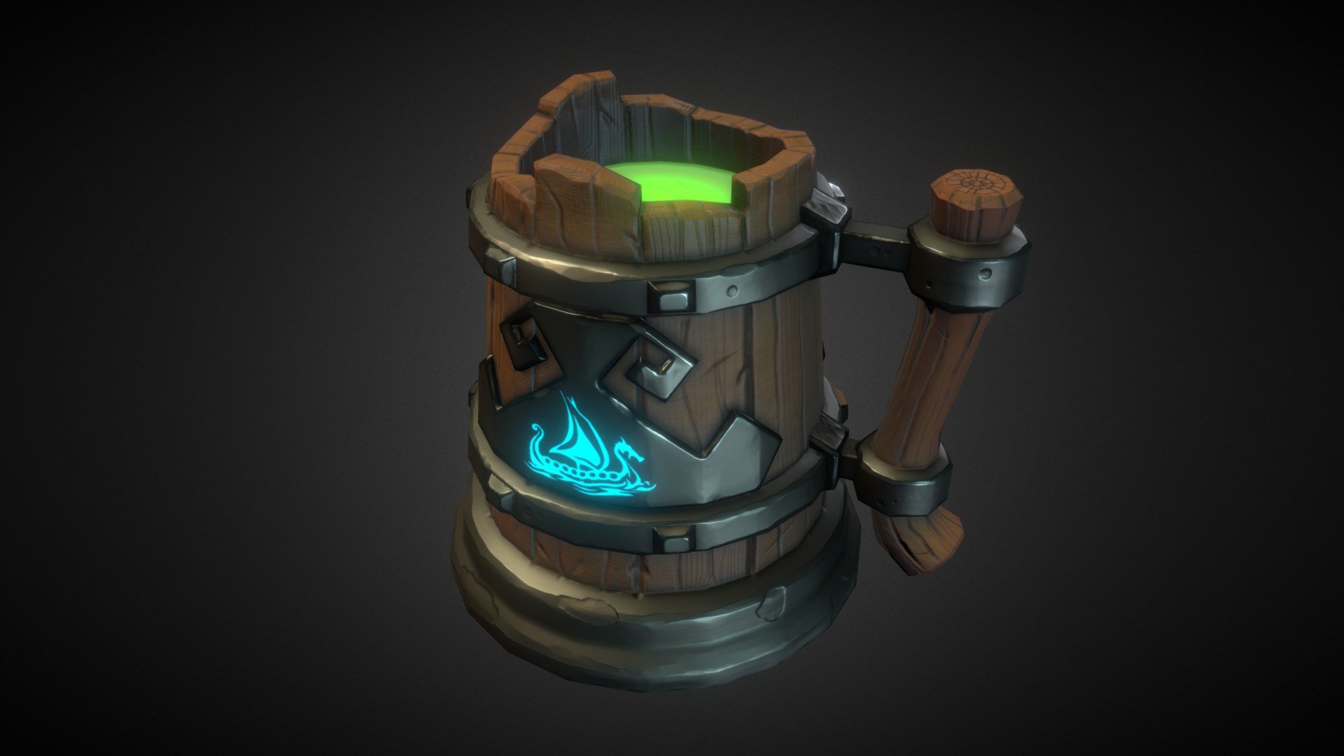 Vikingmug 3d Model By Bao Duy Lyv [9727879] Sketchfab