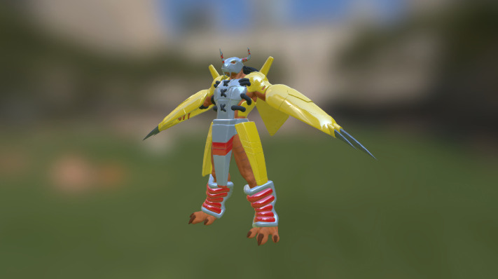Wargreymon - 3D model by zaphiron [97282fc] - Sketchfab