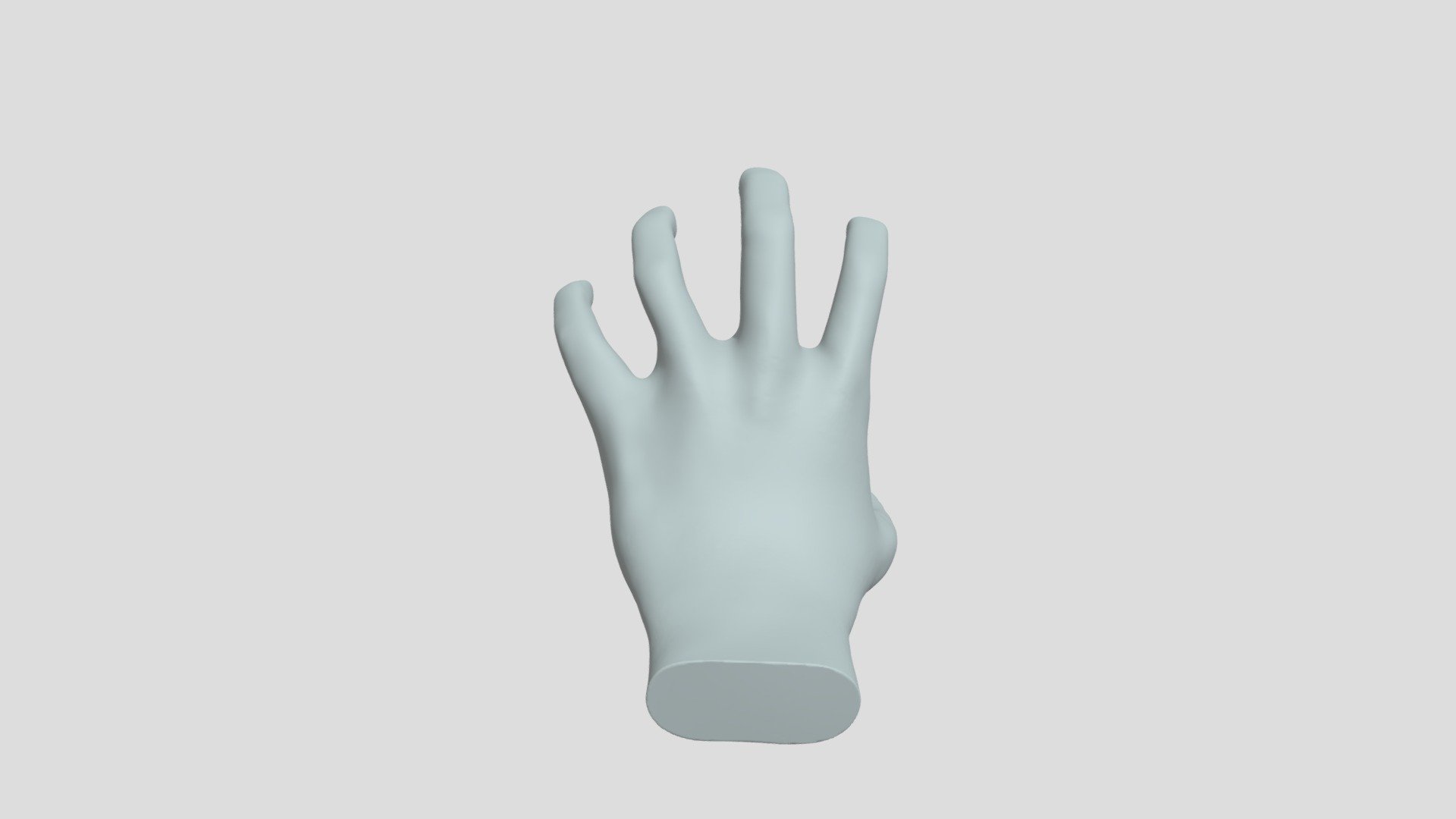 Hand Sculpt Study - 3D model by Chris Luntraru (@chrisluntraru ...