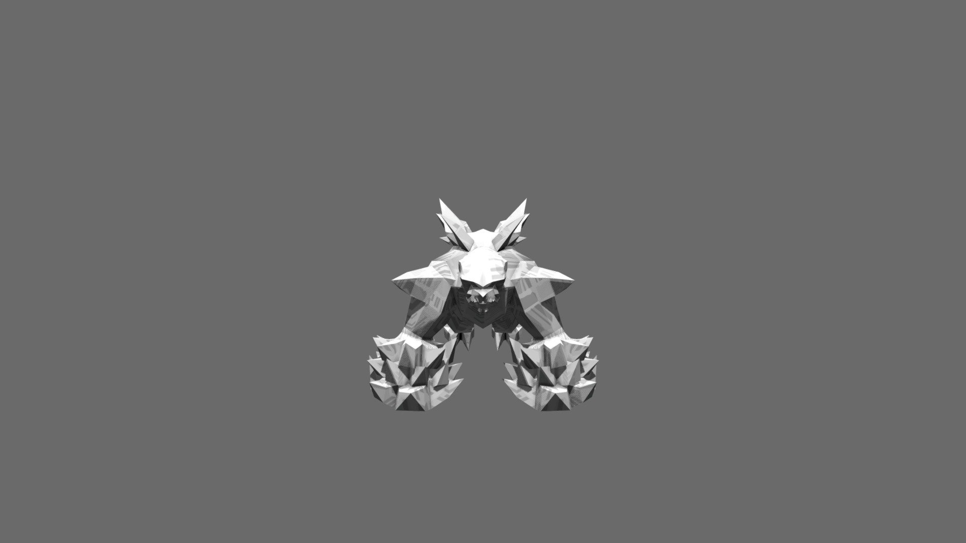 Paper Monster - 3D model by Youil (@youilsamara) [972c0dc] - Sketchfab