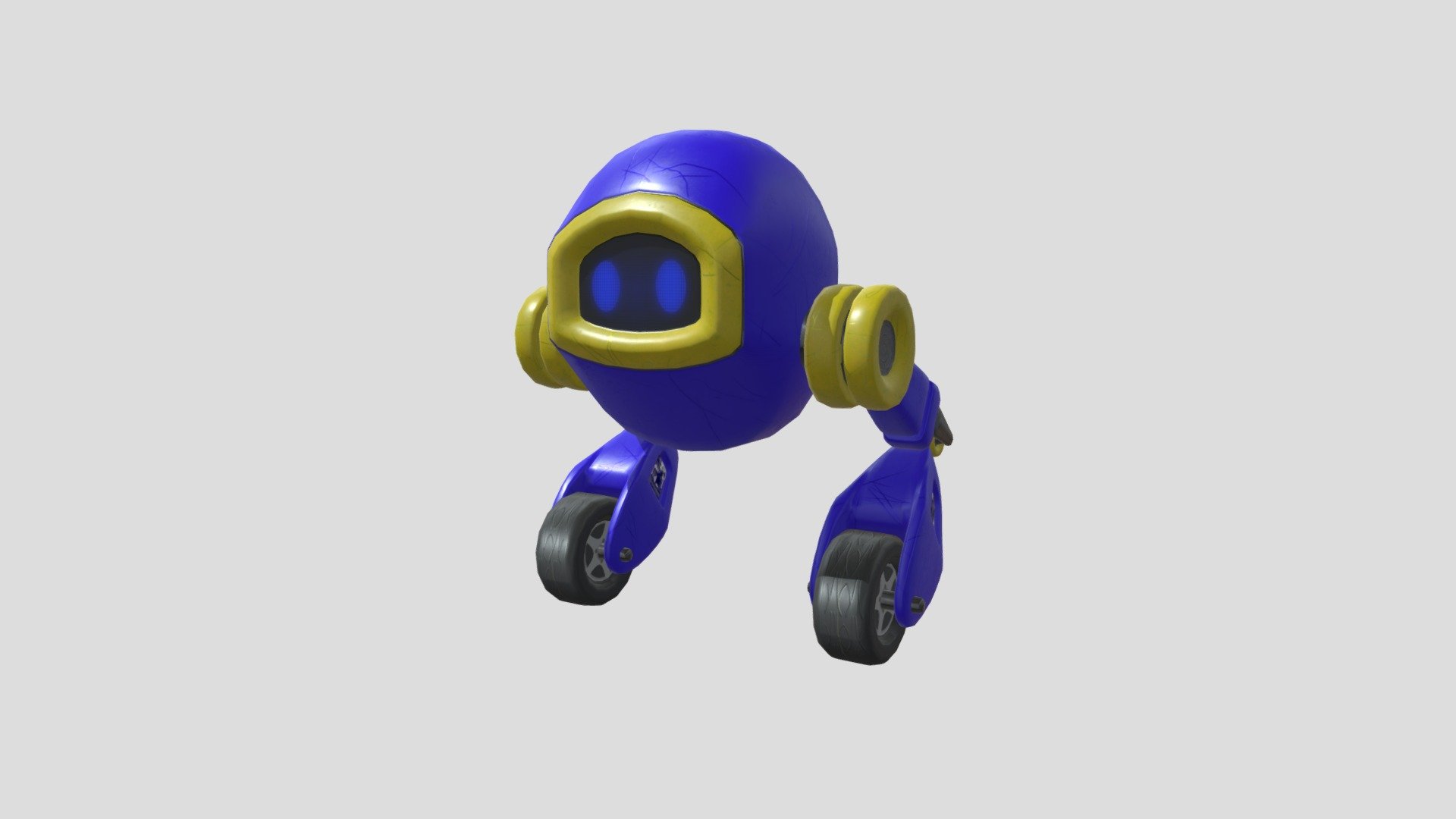 Small Robot - 3D model by Desert_Lizard [972c0f3] - Sketchfab