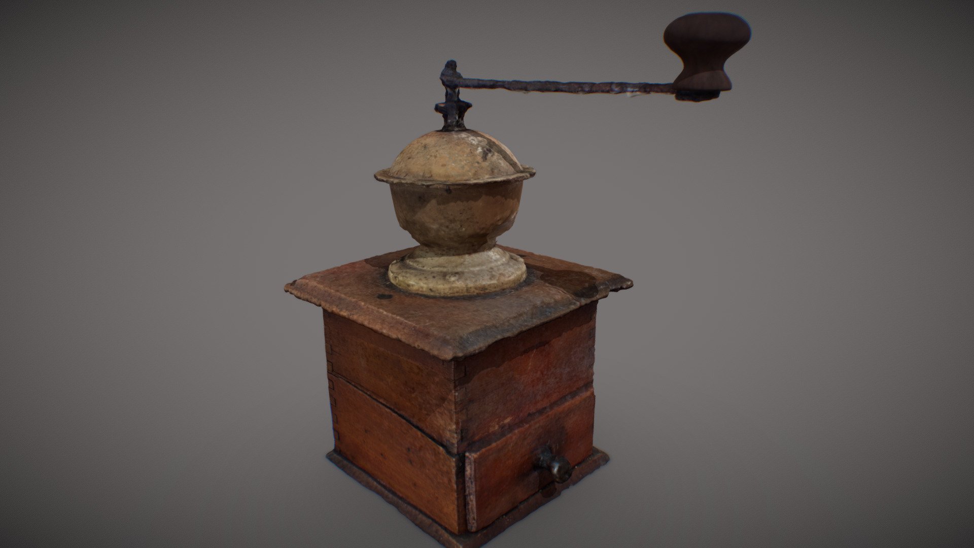 Coffee Grinder - Download Free 3D model by Bram Gunst (@BramGunst ...