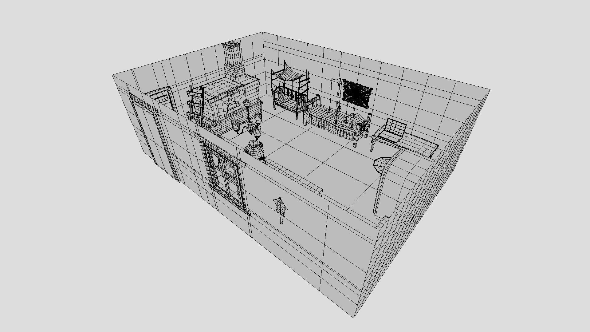Testroom - 3D model by dmitryaverkiev [972d090] - Sketchfab