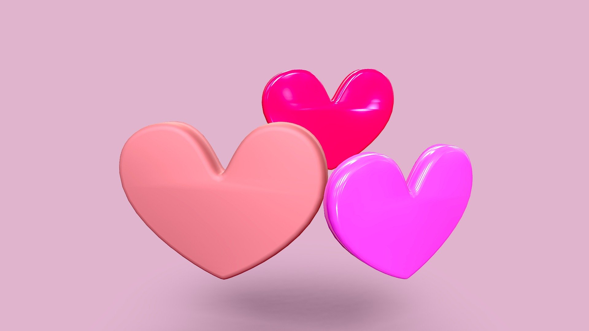 Hearts - Download Free 3D model by alyona_novikova (@alyona_novikova95) [972e91f] - Sketchfab