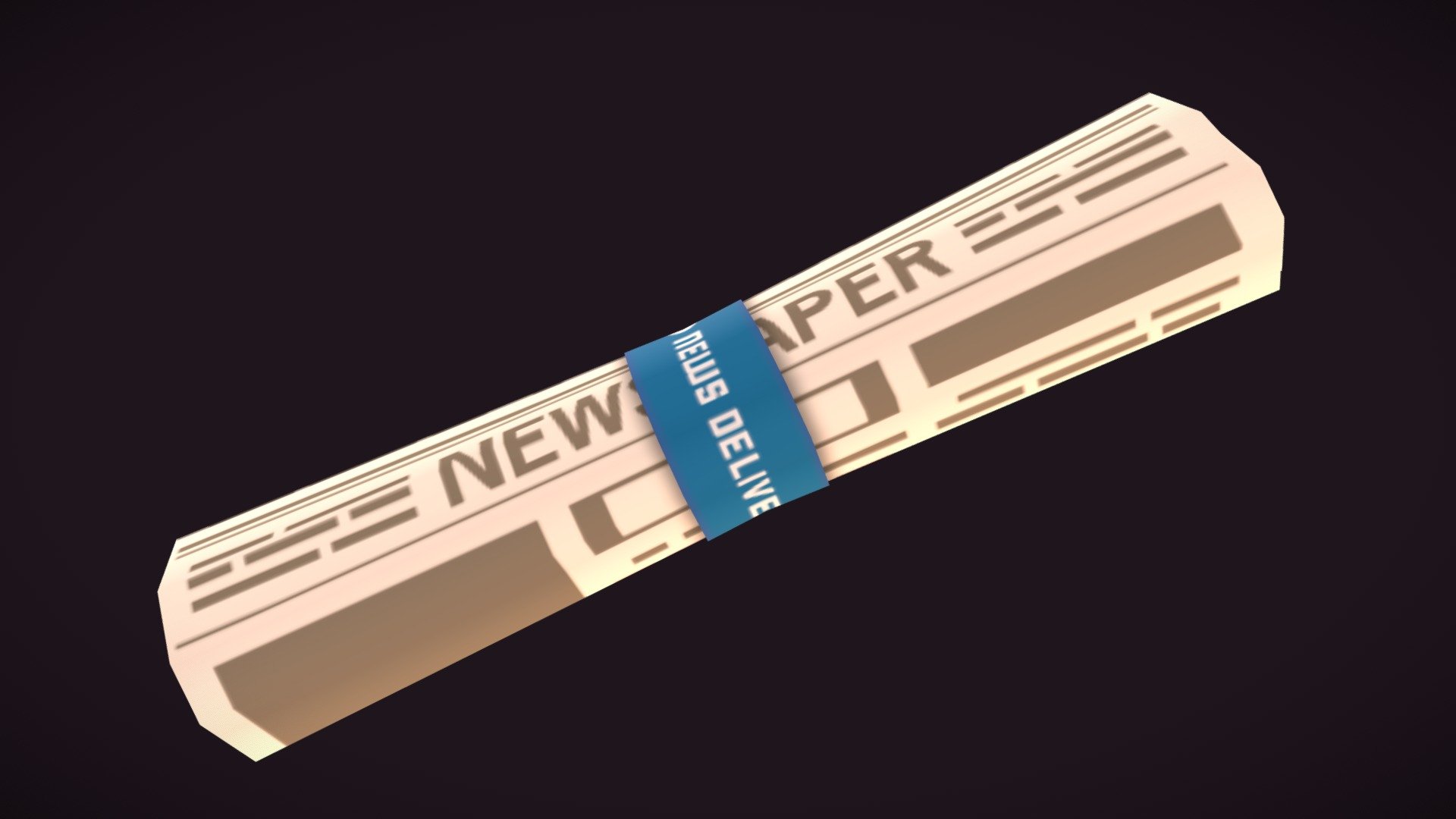 Stylized newspaper - Download Free 3D model by ZIFS [972f084] - Sketchfab