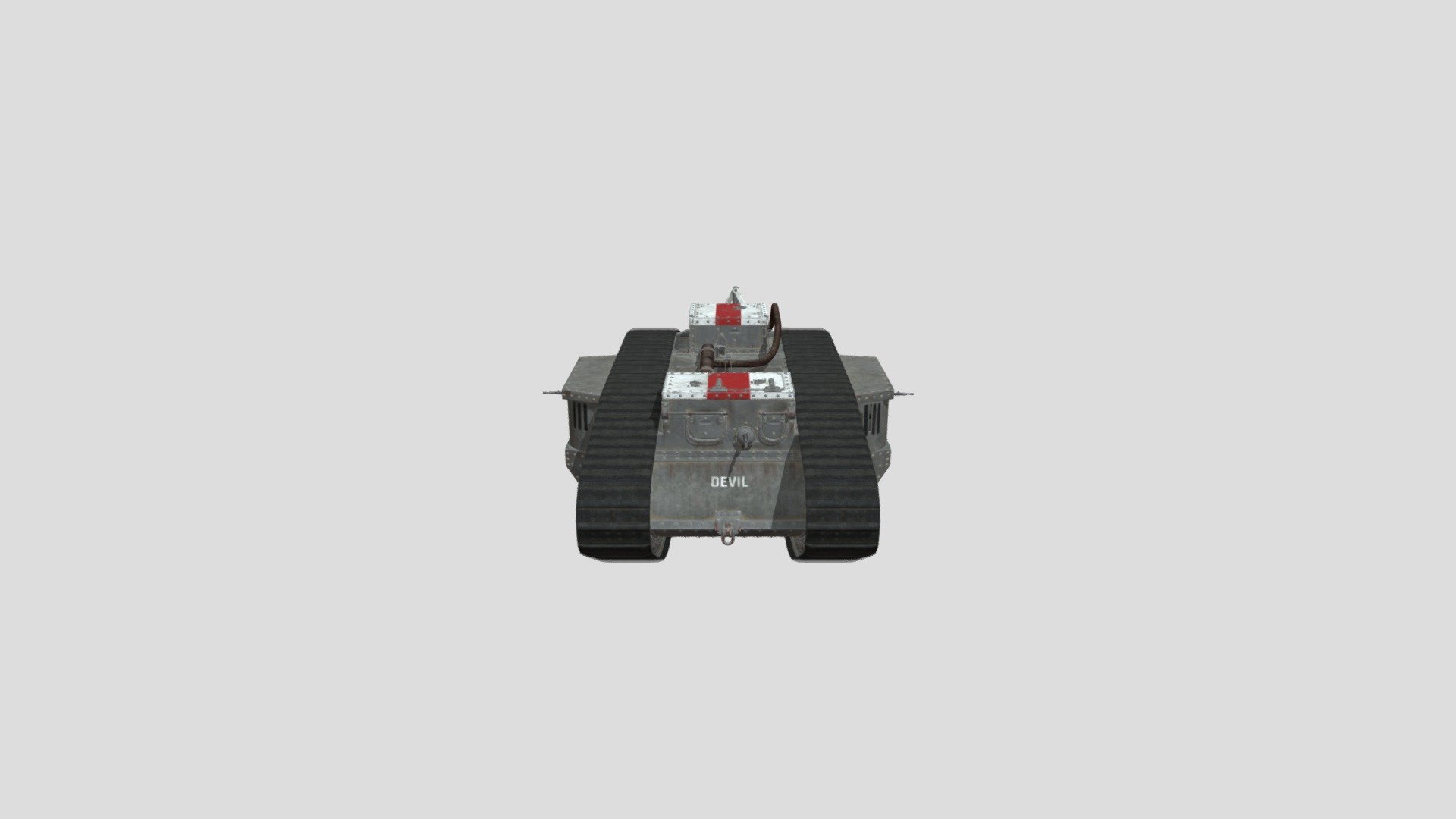 Mark V (War Thunder) The Great War - Download Free 3D model by ...