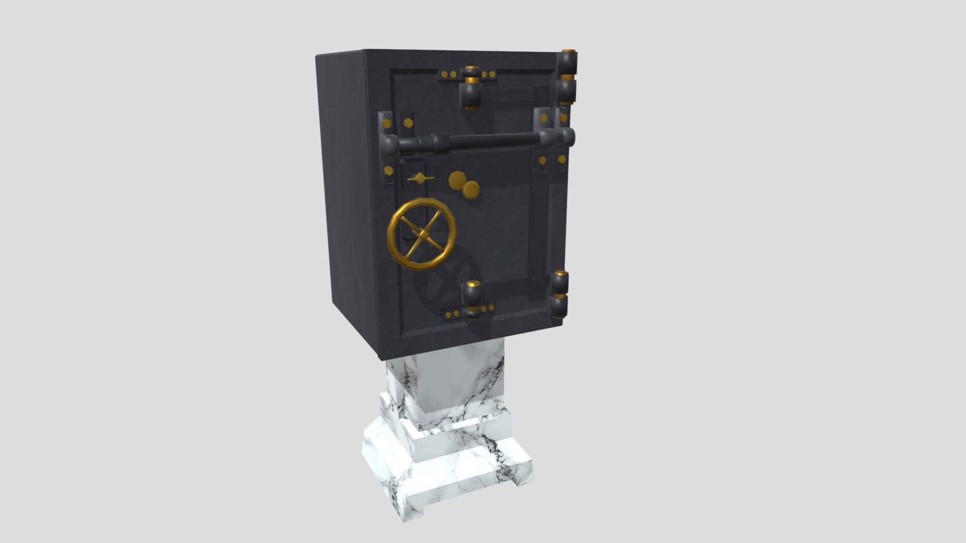 Safe - 3D model by Len (@Grach_1) [9731ab5] - Sketchfab