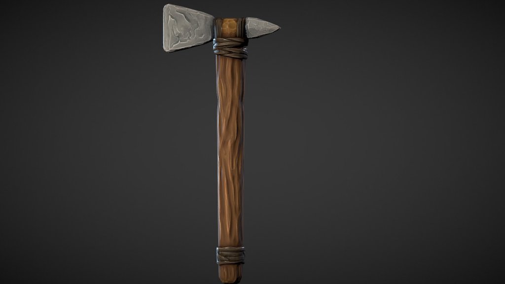 Hache / Axe - 3D model by Merakline [9732dc0] - Sketchfab