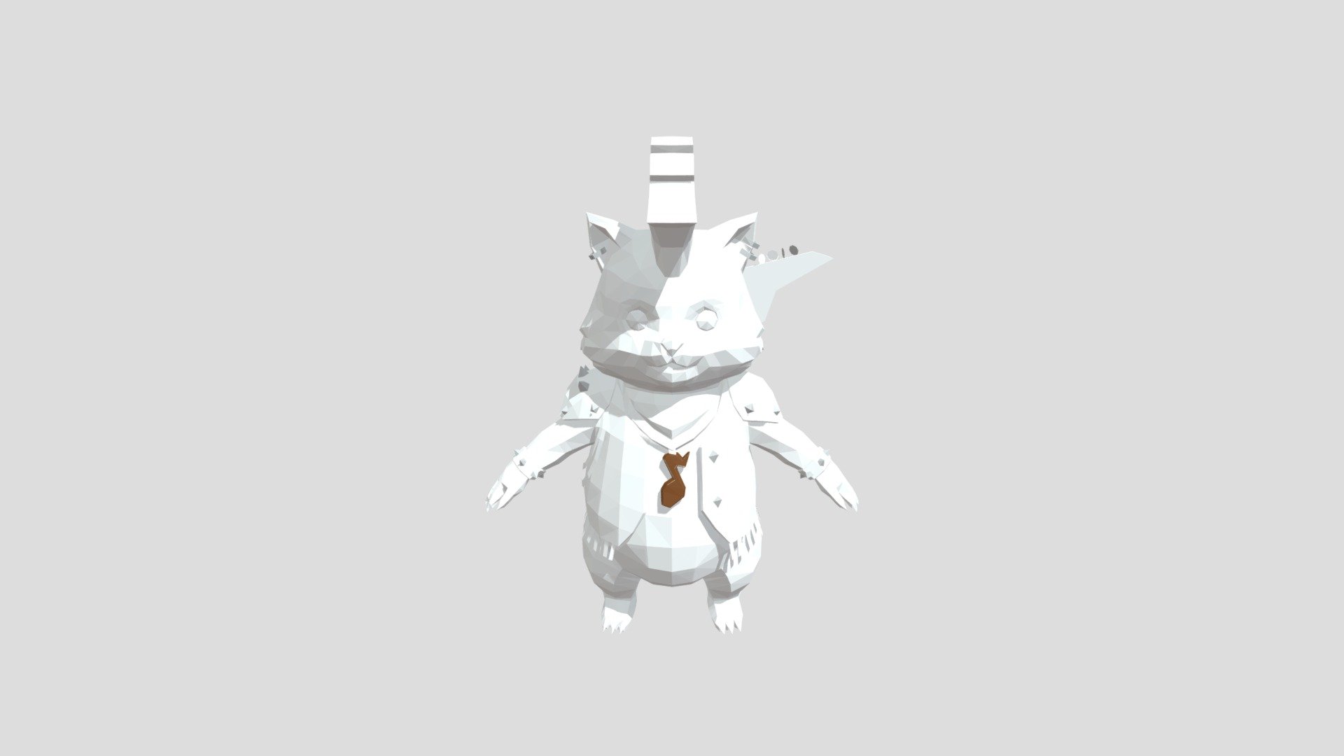 Punk Raccoon - Download Free 3D model by general1967 [9735fe1] - Sketchfab