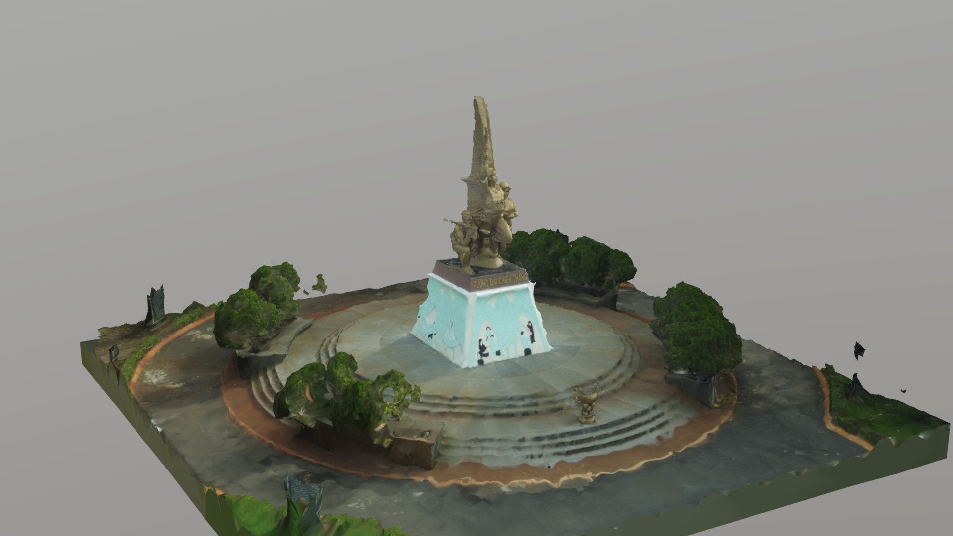 TUONG DAI CHIEN THANG - Download Free 3D model by ARCHI_HUTECH [973913b ...