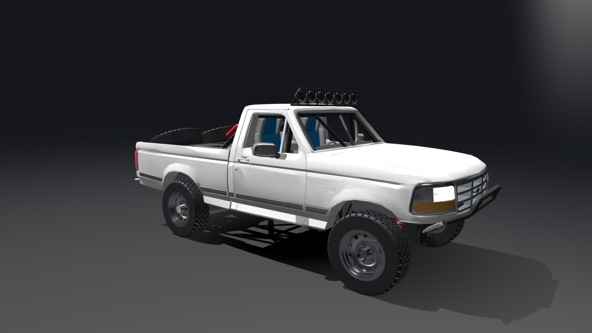 '95 Ford F-150 prerunner baja truck - Download Free 3D model by moto ...