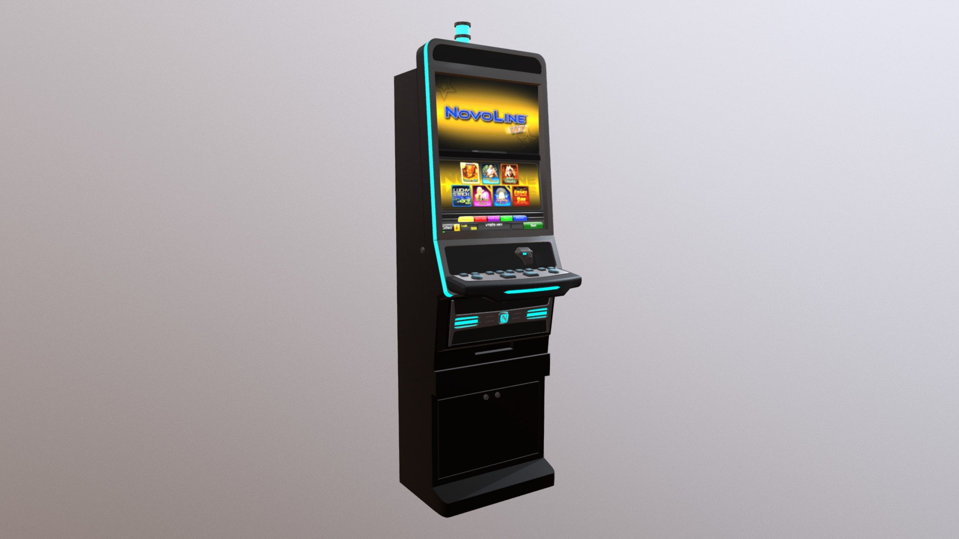Slot Machine 1 - Buy Royalty Free 3D model by Vasilis Triantafyllou ...