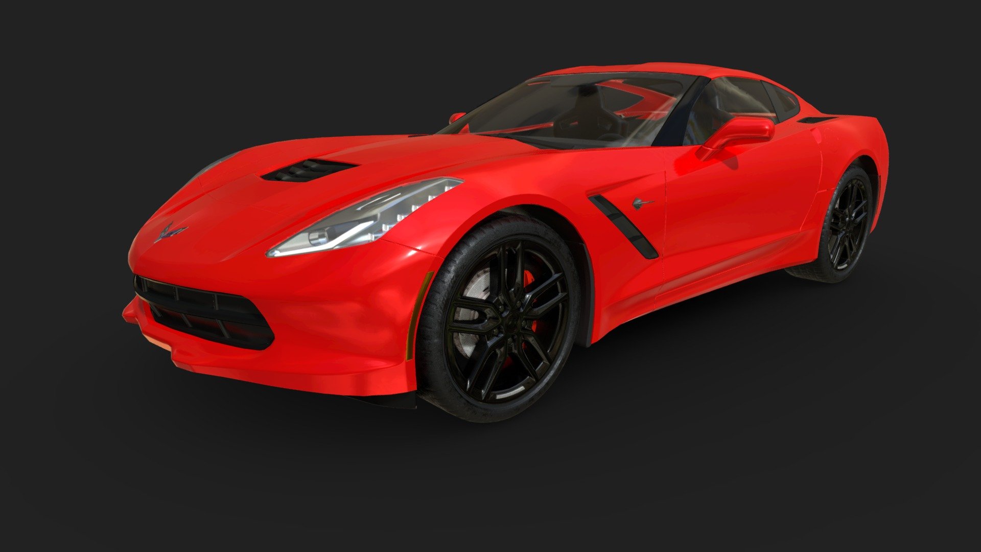 Car Corvet Clear - 3D model by godren [973e900] - Sketchfab