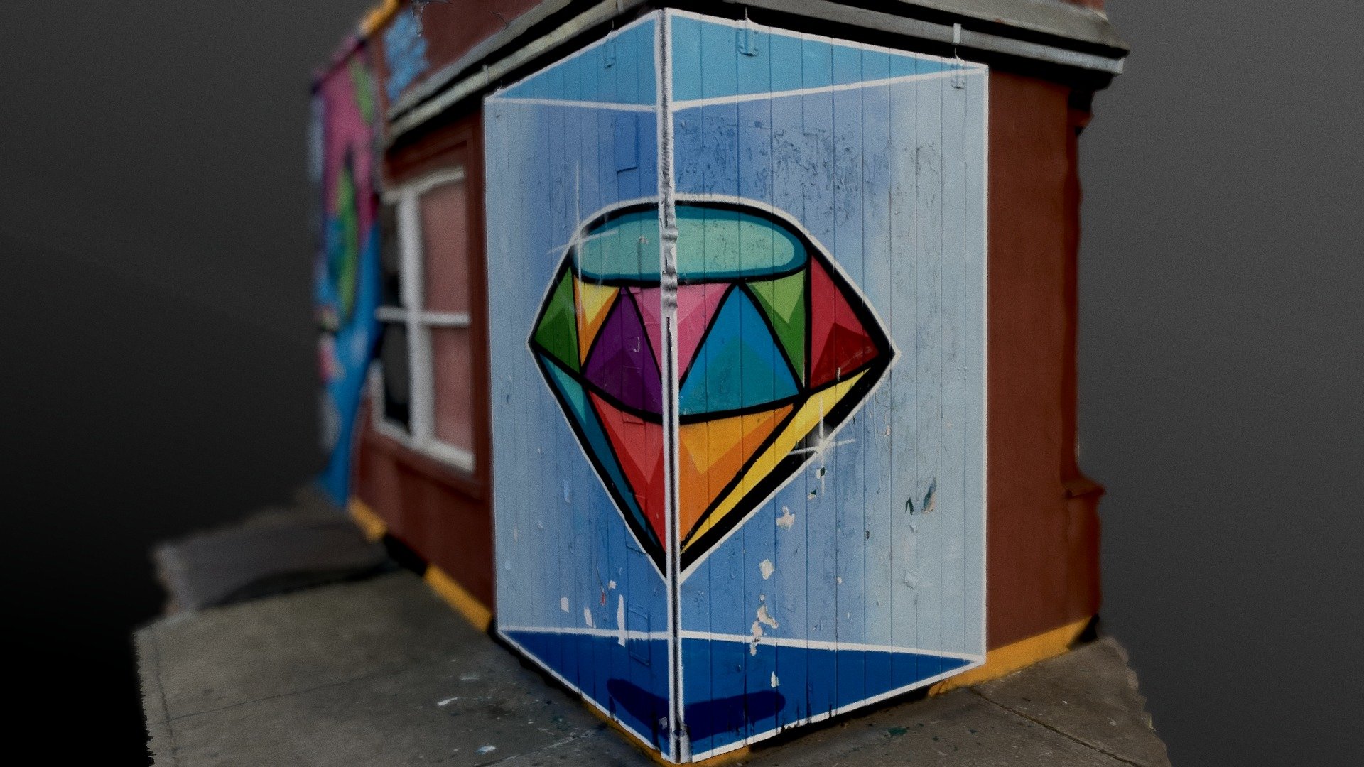 Diamond mural - Download Free 3D model by alban [97407b5] - Sketchfab