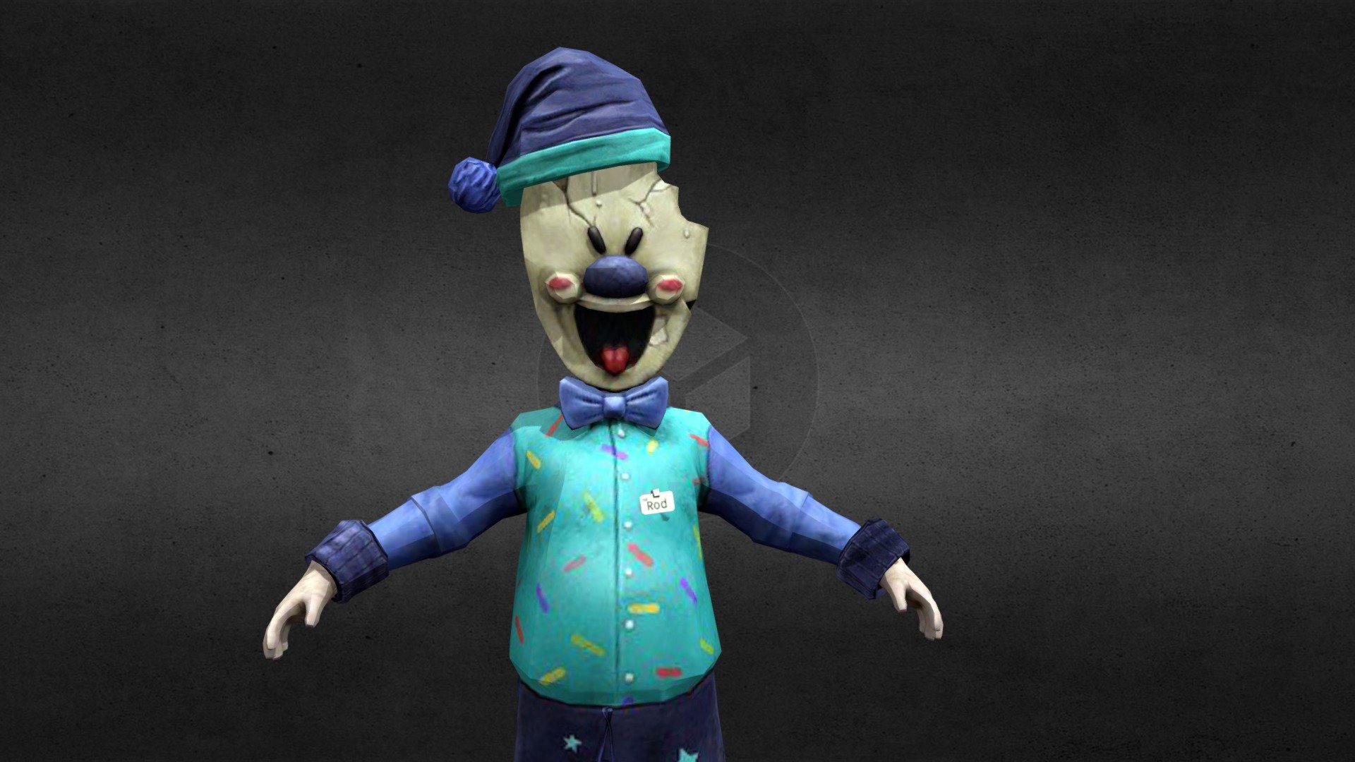 IS8/Ice Scream 8 Sleepy Rod T-POSE (no rig) - Download Free 3D model by Capy Studio's (@Capy ...