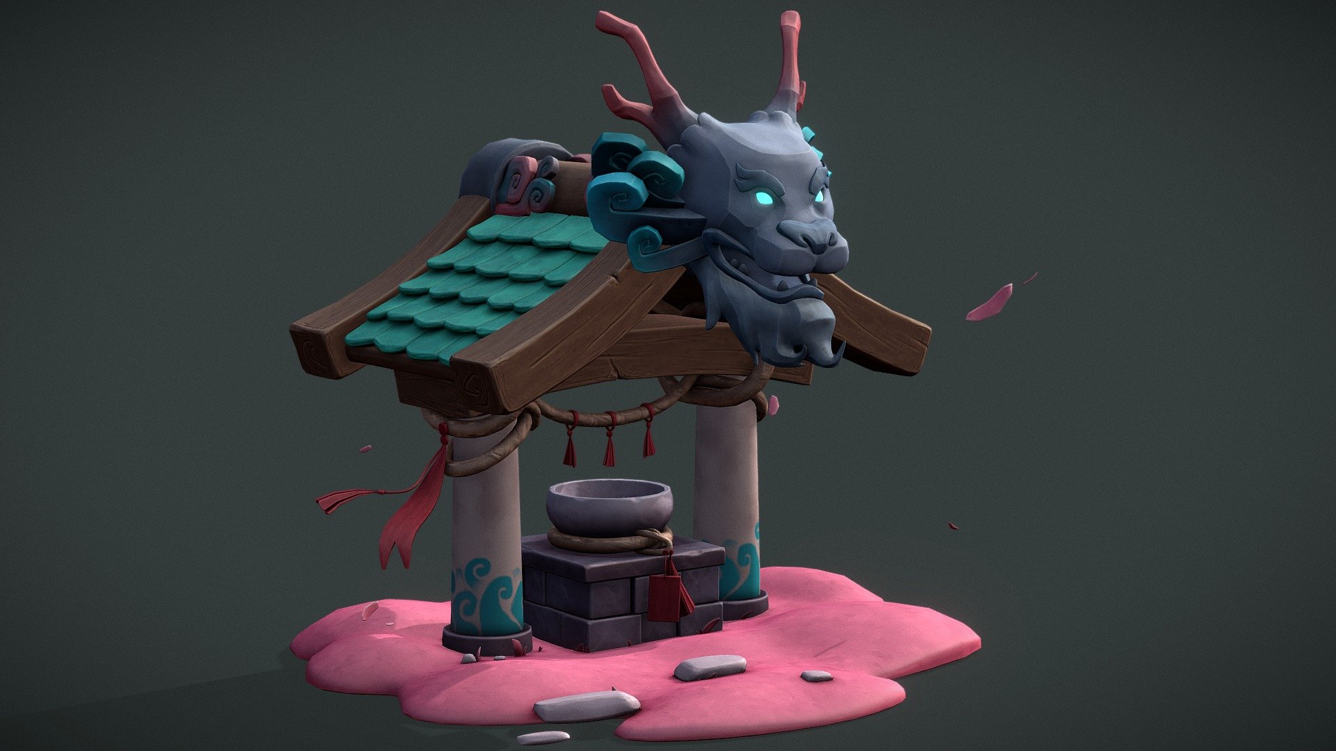 Shrine - 3D model by Yelcom (@yelcomaromsa) [9740bdd] - Sketchfab