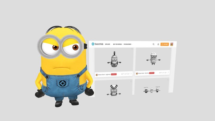 Minions 3D models - Sketchfab