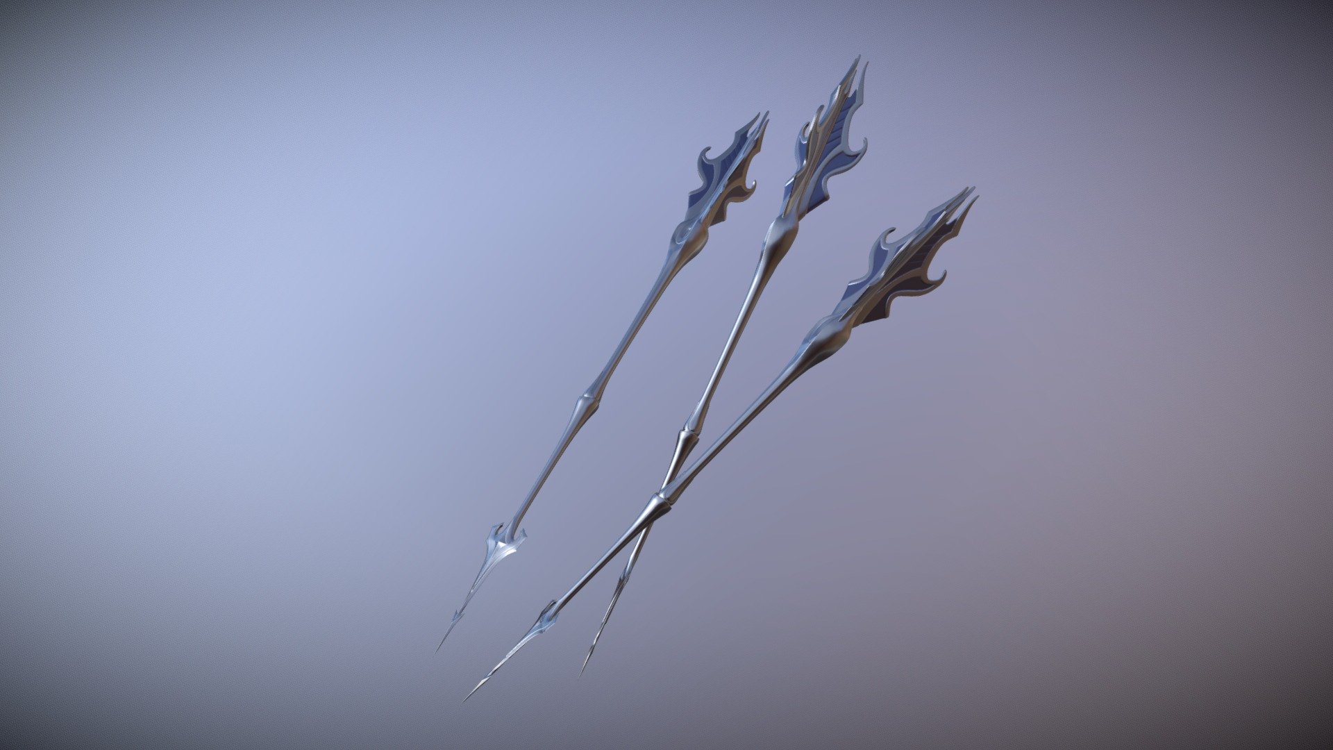 Silver Arrows - 3D model by Navillus (@Navillus001) [9742f58] - Sketchfab