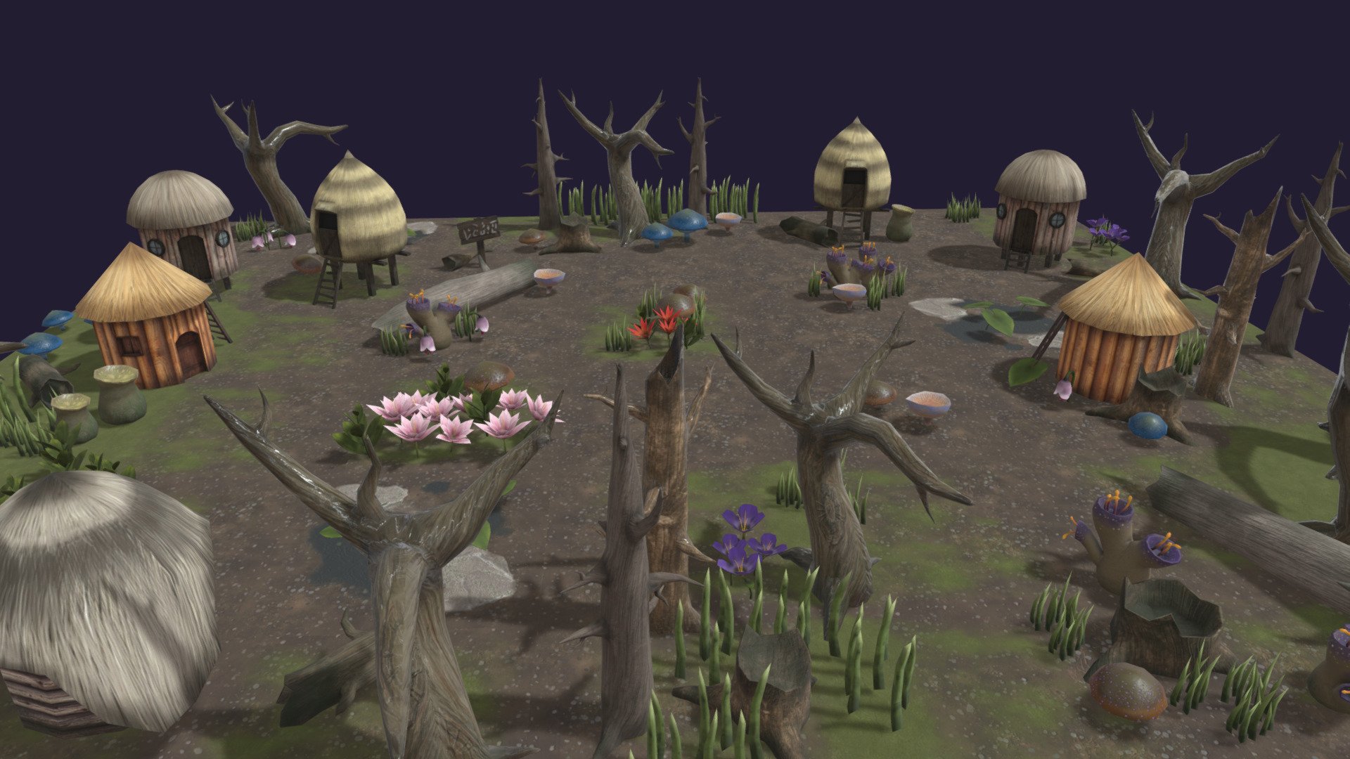 Swamp - 3D model by Wen (@Wen04) [974405b] - Sketchfab