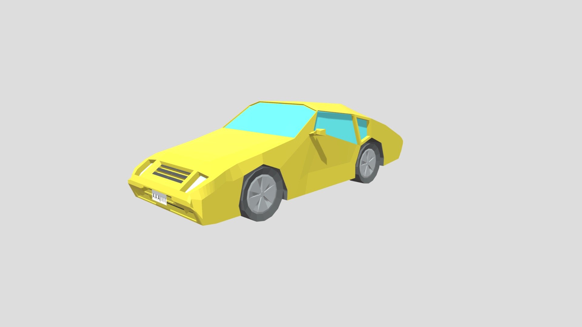 Low Poly Car - Download Free 3D model by AAH-M_D (@AAHMAD) [974634e ...