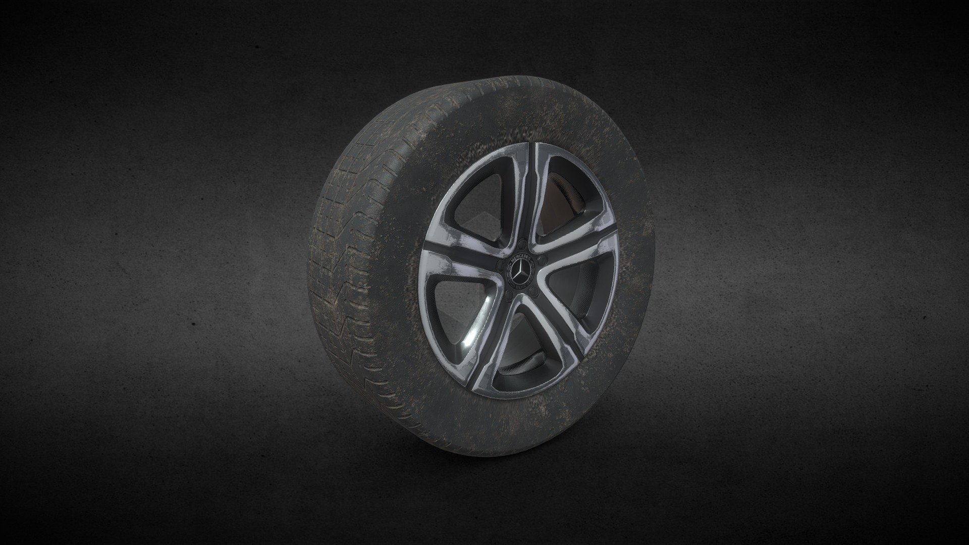 MB Wheel (LP) - from "500 followers milestone" - Download Free 3D model ...