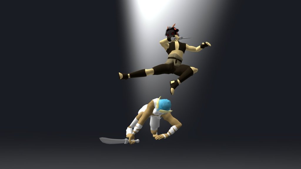 Team Attack Animation - 3D model by Winby [97464d4] - Sketchfab
