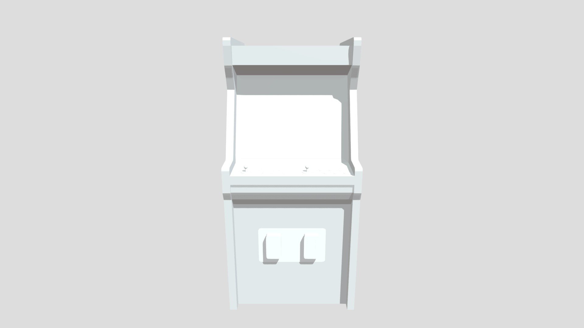 Arcade_ Machine - 3D model by Gifcream [9747225] - Sketchfab