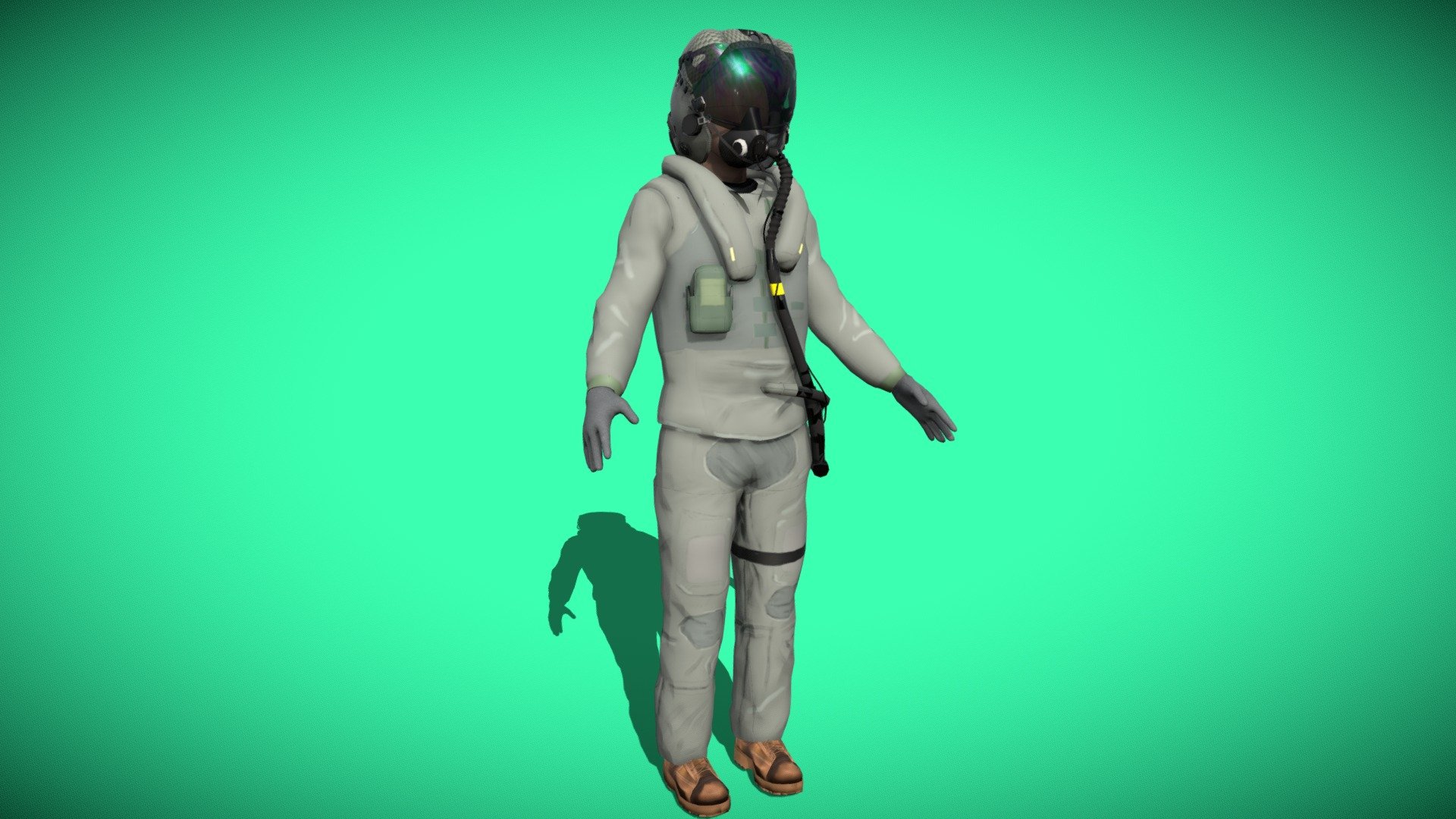 Pilot Suit - Buy Royalty Free 3D model by Sengchor [974ad9f ...