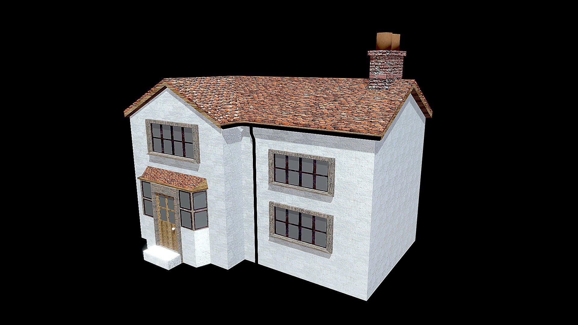 Old House - Download Free 3D model by rhcreations [974b364] - Sketchfab